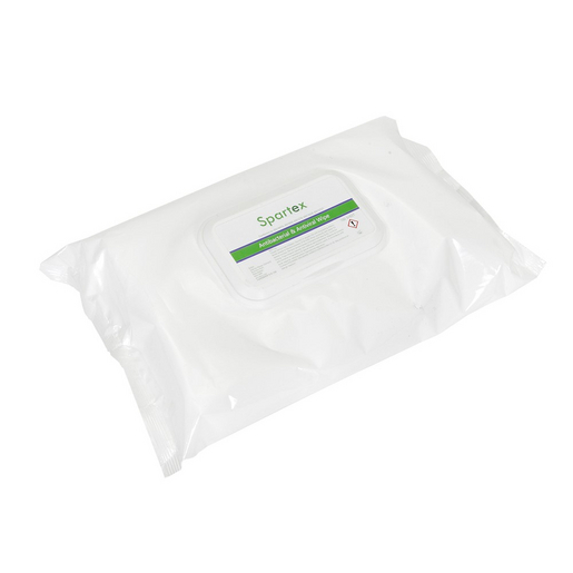 Antibacterial and antiviral wipes Spartex - ref. UK-WIPES4/100 SP ...