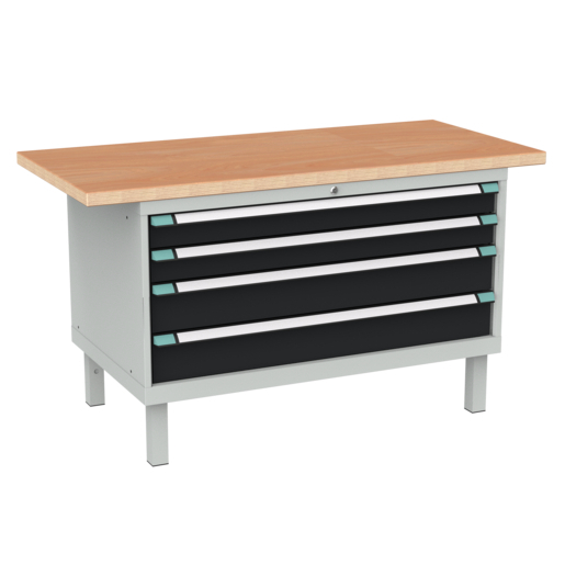 Établi 4 tiroirs xxl SPARTEX Spartex - réf. 892636 - Rubix