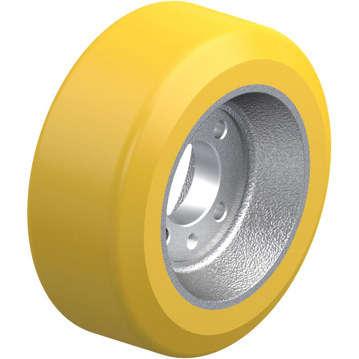 Roue motrice fortes charges, avec bande de roulement en polyuréthane ...