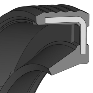 Wellendichtring Dichtomatik - ref. WAO 30X40X4 NBR 70 - RUBIX Deutschland