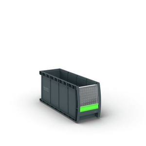 bottBox M4 with window pack of 12 with label clip WxDxH: 130x398x165mm ...