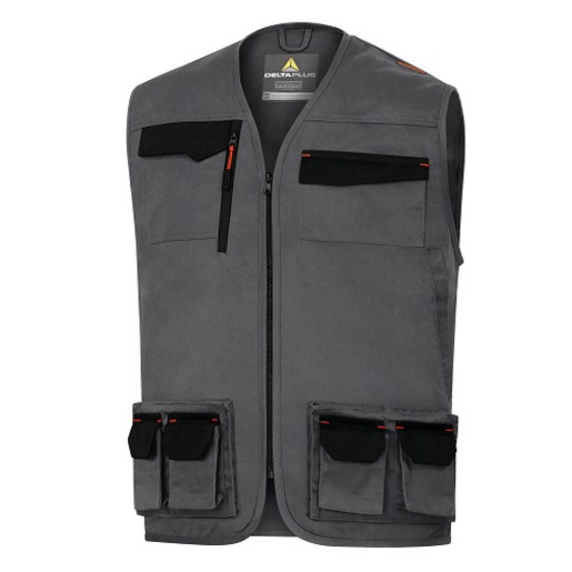 GILET DE TRAVAIL Deltaplus - réf. M2GI3GGPT - Orexad Brammer