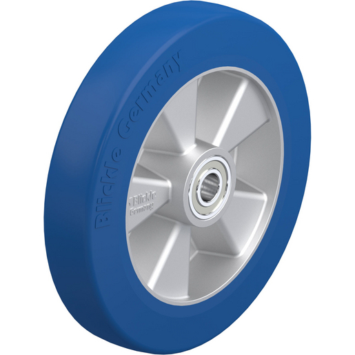 Roue fortes charges à flasques avec bandage en caoutchouc plein ...