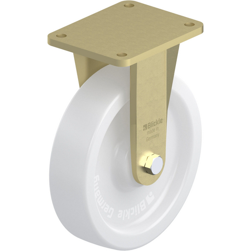 Roulette pivotante en tôle d’acier avec platine à visser, roue avec ...