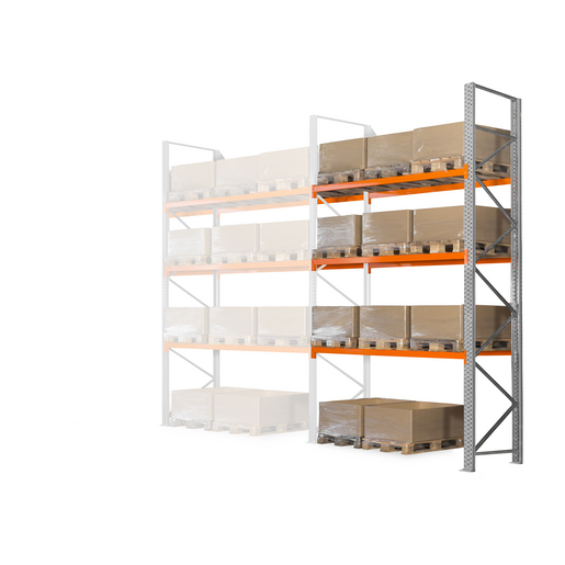 Rayonnage charges lourdes G-RACK 3 Niveaux Spartex - réf. 892490 - Rubix