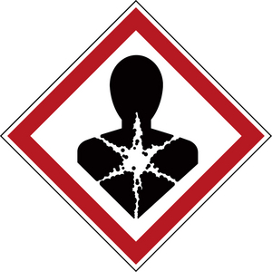 GHS-Symbol (GHS) - Gefahren für die Atemwege. Brady - ref. 811712 ...