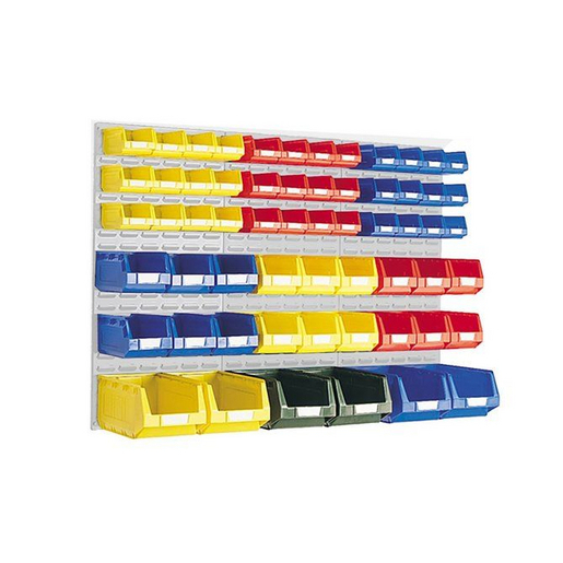 Louvre panel and bin kit 3x vertical 1.0M panels with 60 bins WxH ...