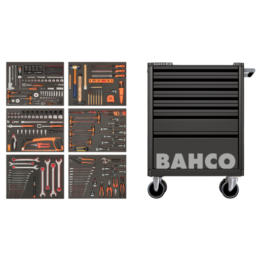 Tool Trolley General Purpose Tool Kit Bahco - ref. LARGE - RUBIX UK