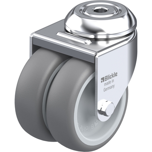 Roue avec bande de roulement en polyuréthane thermoplastique, avec ...