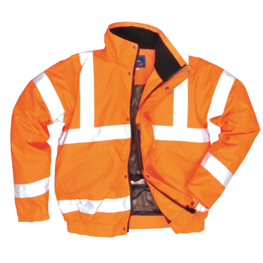 Hi-Vis Breathable Mesh Lined Jacket Portwest - ref. RT62ORRL - RUBIX ...