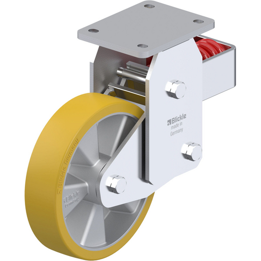 Galet de transpalettes avec bande de roulement en polyuréthane Blickle ...
