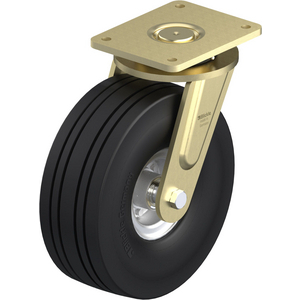 Roulette pivotante fortes charges en acier mécano soudé, version ...