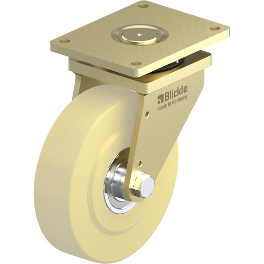 Roulette pivotante fortes charges en acier mécano soudé, version ...