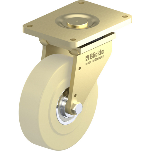 Roulette pivotante fortes charges en acier mécano soudé, version ...