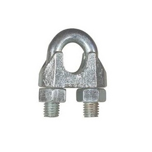 Roebuck Galvanised Wire Rope Grip TTC - ref. TTC-355502 - RUBIX UK
