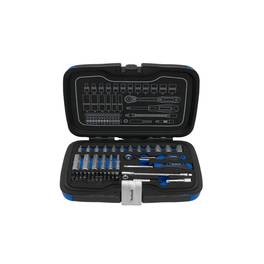 RB 48 S - 1/4" HEXAGONAL SOCKETS AND BITS SET - 48 PIECES Roebuck - ref ...