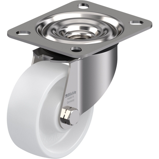 Roulette pivotante en tôle d’acier, version lourde, roue fortes charges ...