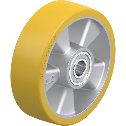 Roue fortes charges avec bande de roulement en polyuréthane Blickle ...