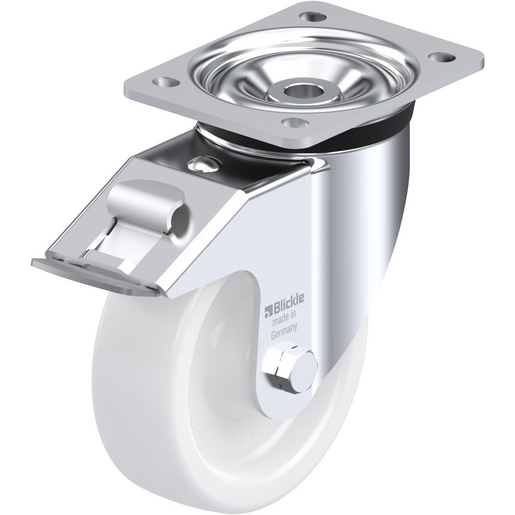 Roue avec bandage pneumatiqueavec jante en tôle d’acier Blickle - réf ...