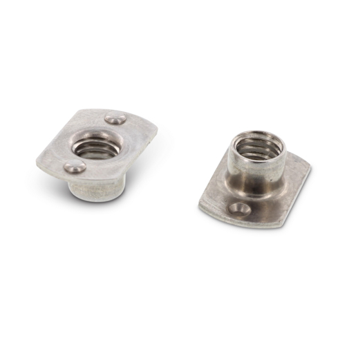 Écrous à souder forme A avec 2 points de soudage Spartex - réf. ECSA2-6A2 - Rubix