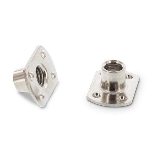 Écrous à souder forme A avec 2 points de soudage Spartex - réf. ECSA4-6A2 - Rubix