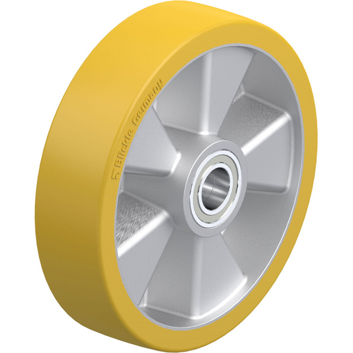 Roue fortes charges avec bande de roulement en polyuréthane Blickle ...
