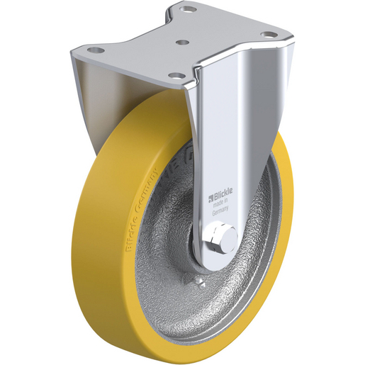 Galet de transpalettes avec bande de roulement en polyuréthane Blickle ...