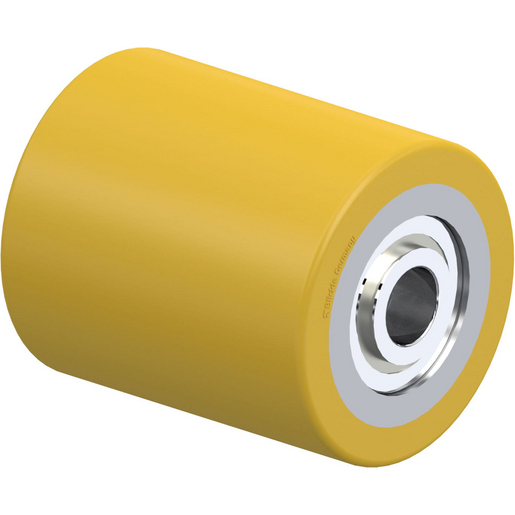 Roulette pivotante en tôle d’acier, version fortes charges, avec ...