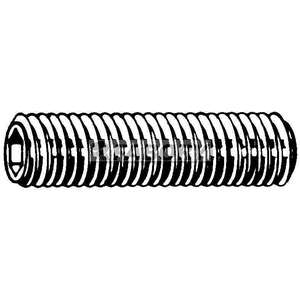 Hexagon Socket Set Screw with Flat Point Fabory - ref. 07810.060.020 ...
