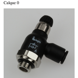 Flow Regulator Compact BSPP 7060 Parker Legris - ref. 7060 04 10 - RUBIX UK