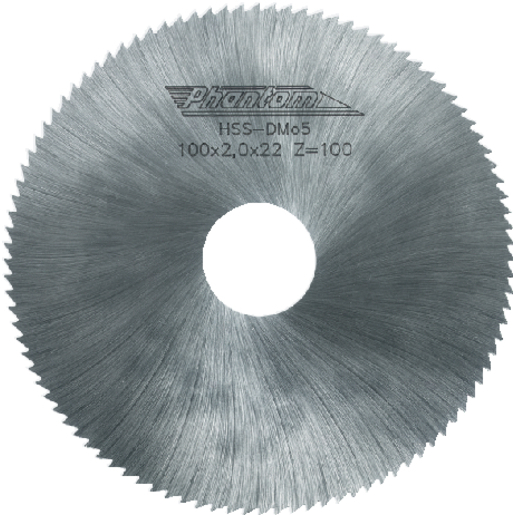 Fraise-scies HSS - DIN 1837A, denture angulaire fine, forme A Phantom ...