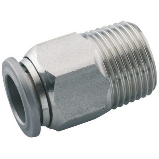 RACCORD INOX DROIT MÂLE, CONIQUE Mecaline - réf. 842863 - Rubix