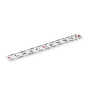 Rulers, self-adhesive Elesa+Ganter - ref. GN 711-NI-500-W-L - RUBIX webshop