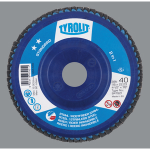 Disque à lamelles pour meuleuse d'angle 28N Tyrolit - réf. 847917 - Rubix