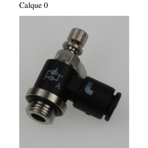 Régulateur de débit Mini BSPP Métrique UNF 7660 Parker Legris - réf ...