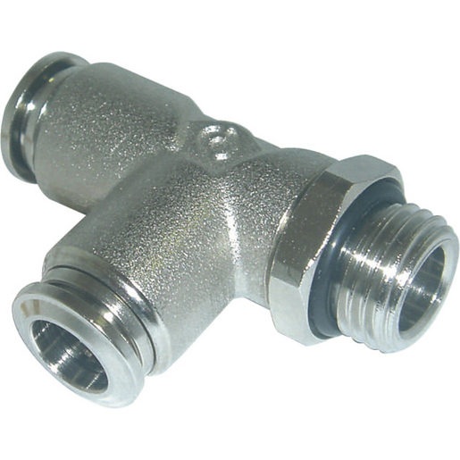 RACCORD TÉ ORIENTABLE À PIQUAGE LATÉRAL, CYLINDRIQUE Mecaline - réf. 840587 - Rubix