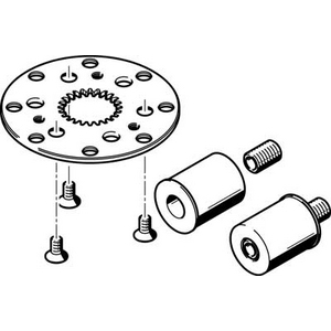 Vérins et actionneurs pneumatiques - Accessoire Festo Festo - réf. DADM ...