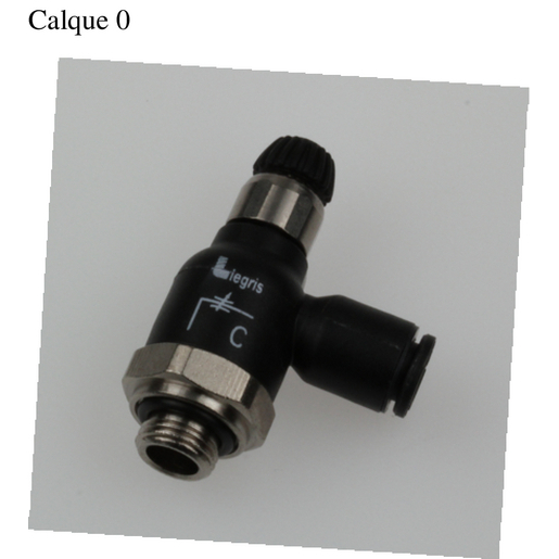 Limiteur de débit Parker Legris - réf. 7062 06 10 - Rubix