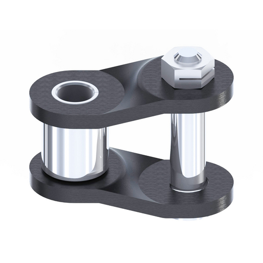 Maillon coude simple a ecrous alpha premium pour chaine sedis série européenne BS simple Sedis ...