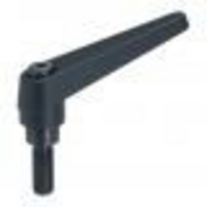 Verstelbare handhendels, zinkpersgietwerk Ganter - ref. GN 101-14-M5-20 ...